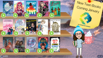 January New Teen Books | Farmington Libraries